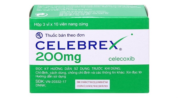 Thuốc Celebrex 200mg có công dụng điều trị bệnh ra sao?