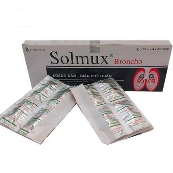 Thuốc Solmux® Broncho - Liều lượng & Cách dùng an toàn