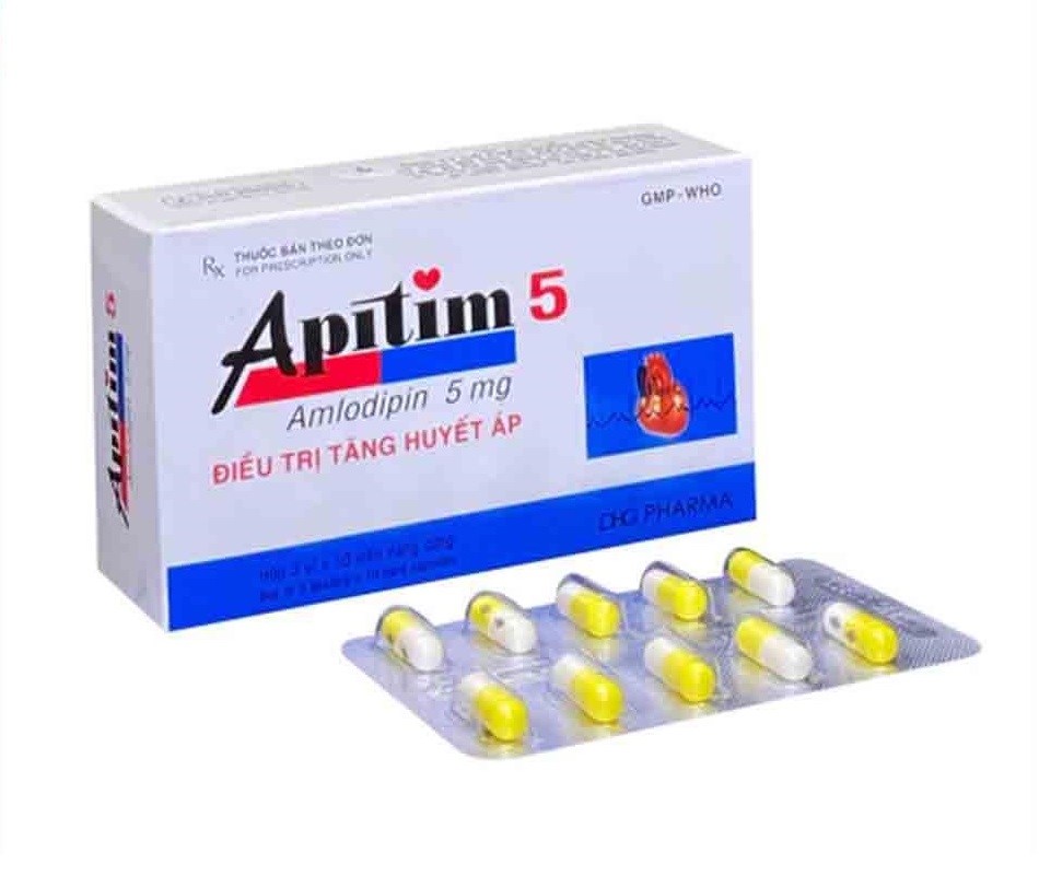 Liều dùng và hướng dẫn sử dụng của thuốc trị huyết áp Apitim 5