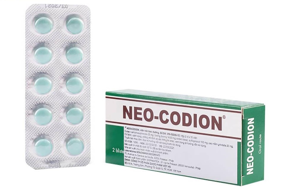 Neo-Codion thuốc trị ho và cách sử dụng hiệu quả nhất