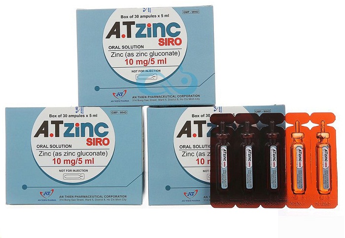Thành phần, tác dụng và lưu ý khi dùng thuốc At Zinc
