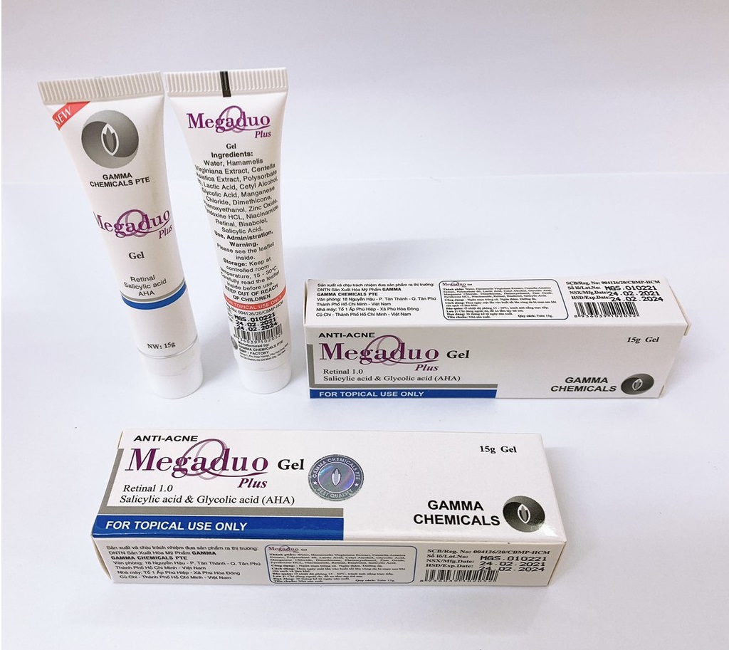 Megaduo Plus gel trị mụn hiệu quả nhất
