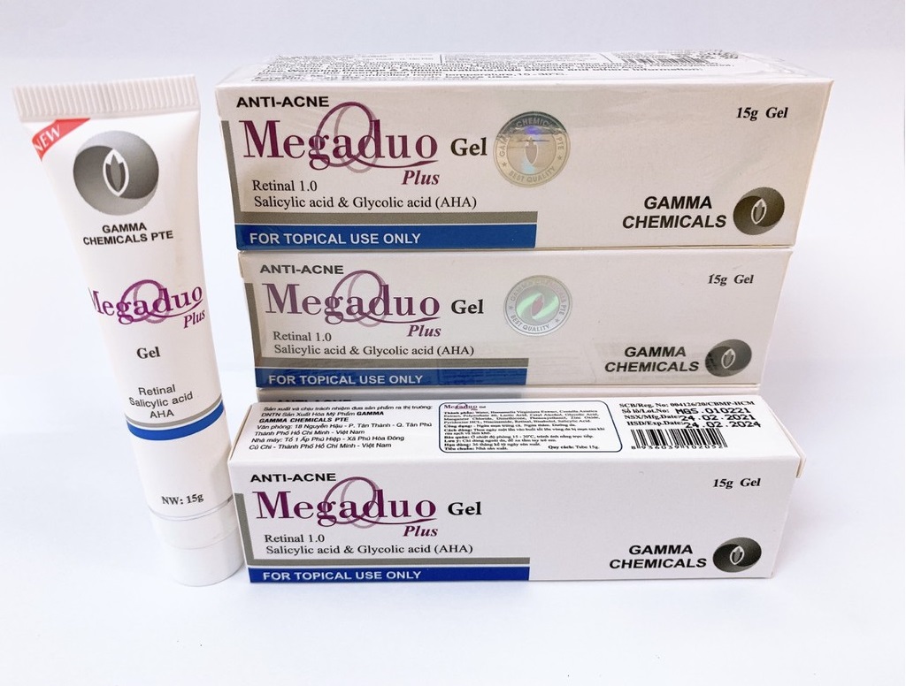 Megaduo Plus gel trị mụn hiệu quả nhất