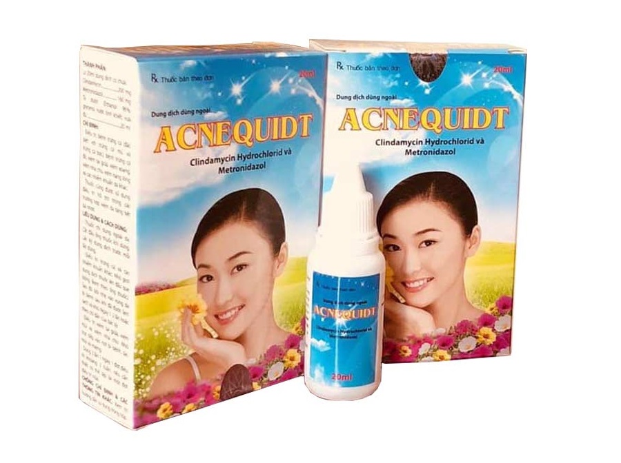 Thành phần, tác dụng và cách sử dụng thuốc trị mụn Acnequidt