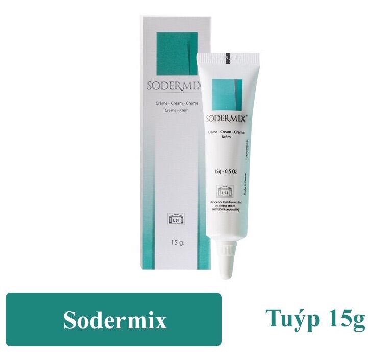 Tác dụng của Sodermix, thuốc bôi Sodermix giá bao nhiêu?