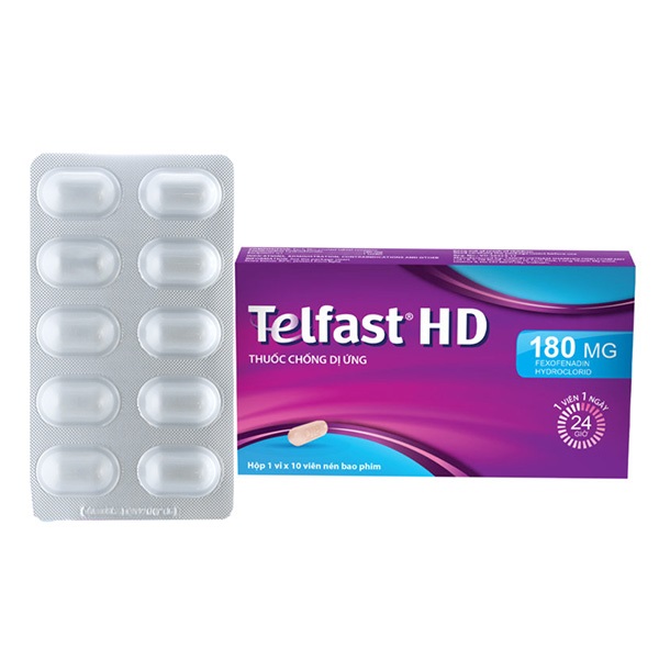 Telfast 180mg là thuốc gì? Liều dùng, công dụng và cách dùng