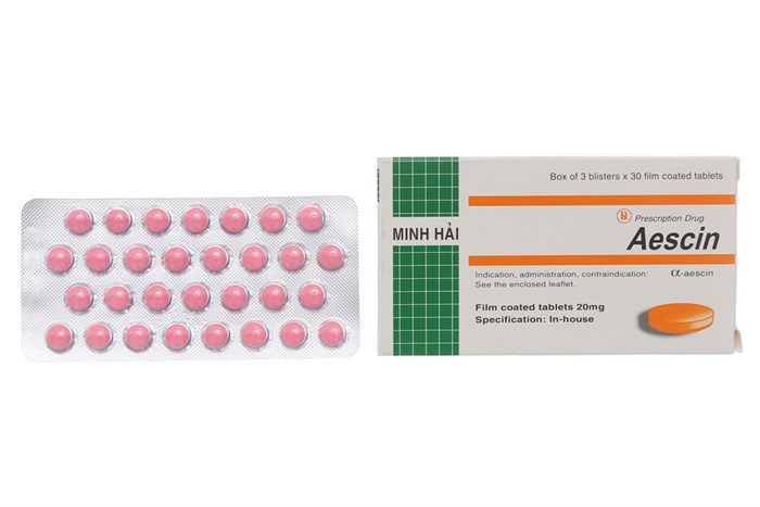 Aescin: Tác dụng, cách dùng & tác dụng phụ review từ A-Z