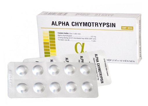 Alpha Chymotrypsin - Liều lượng & Cách sử dụng thuốc an toàn