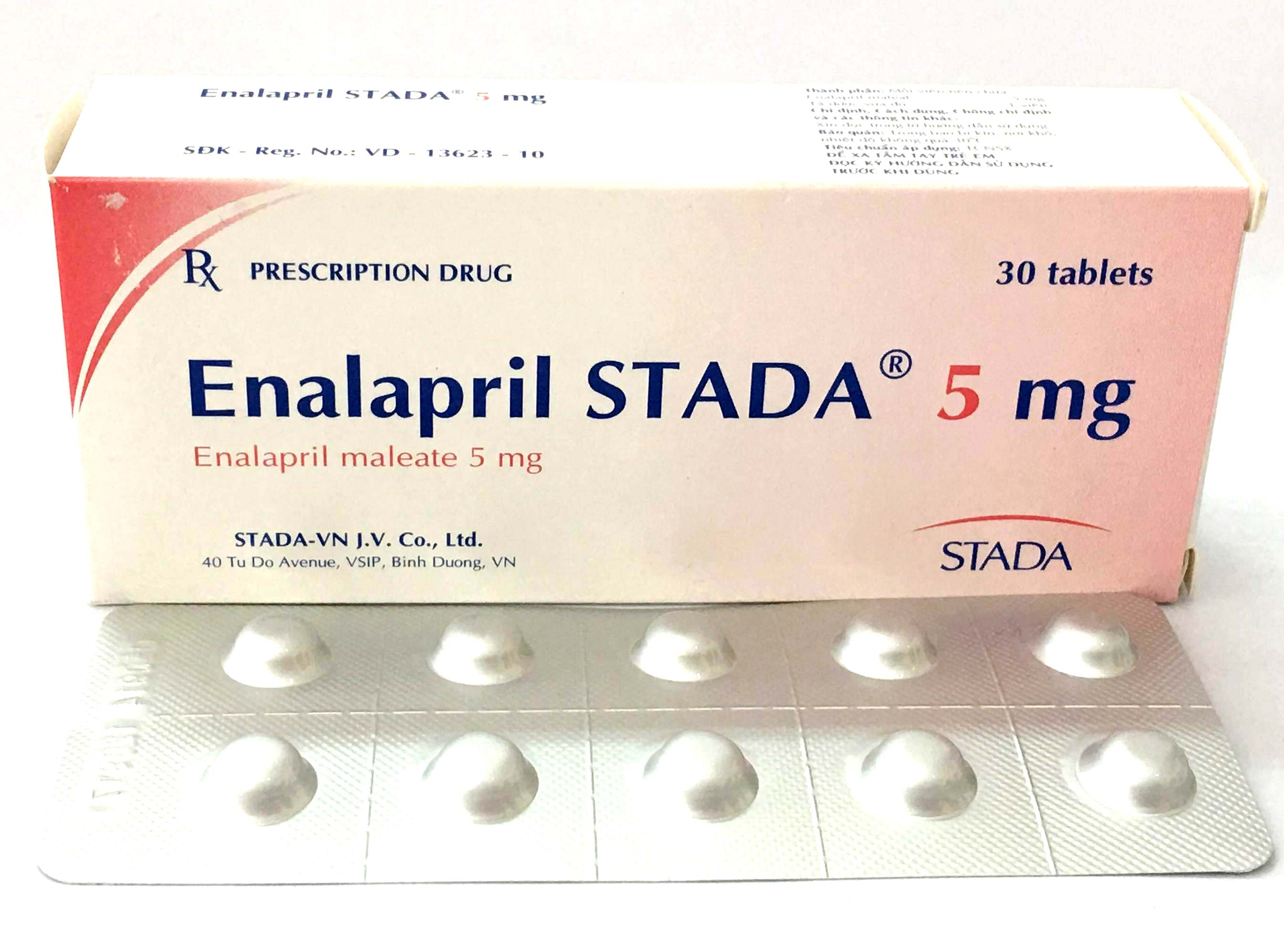 Hướng dẫn liều dùng thuốc Enalapril điều trị bệnh