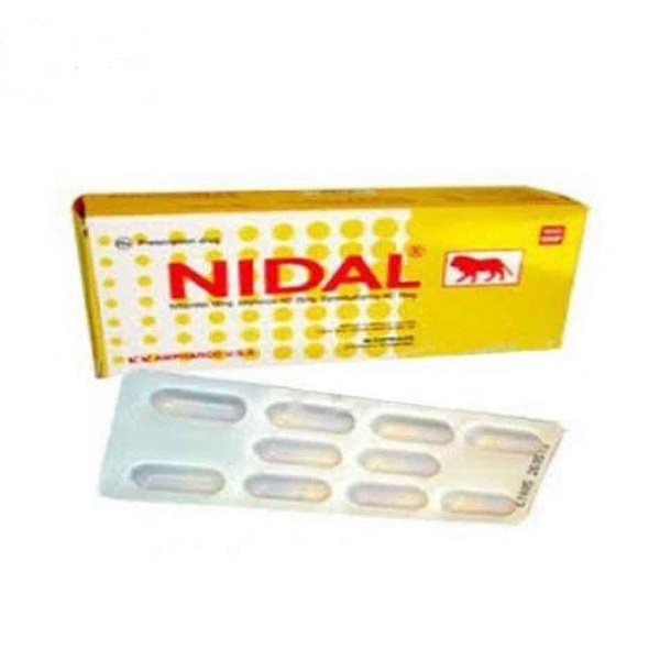 Nidal: Công dụng & Liều lượng điều trị bệnh phù hợp